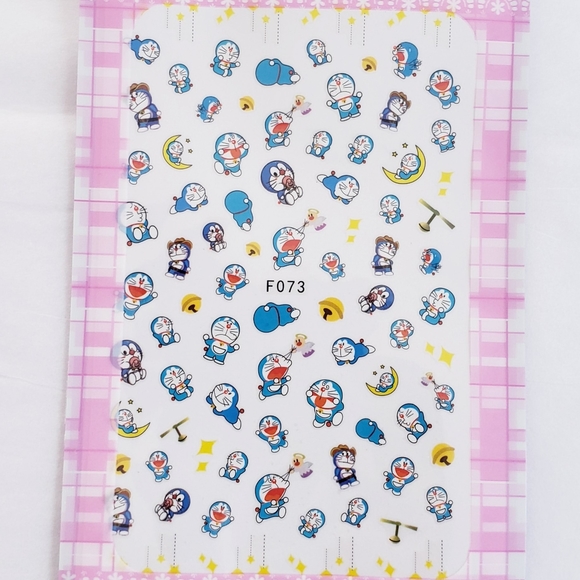 Makeup | 415 Doraemon Nail Art Stickers | Poshmark